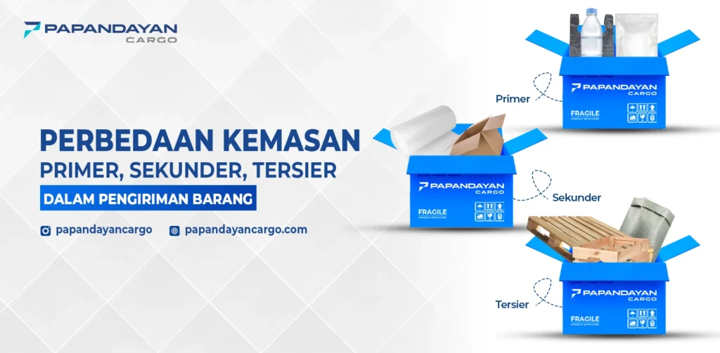 Contoh Kemasan Primer, Sekunder, dan Tersier dalam Pengiriman Barang